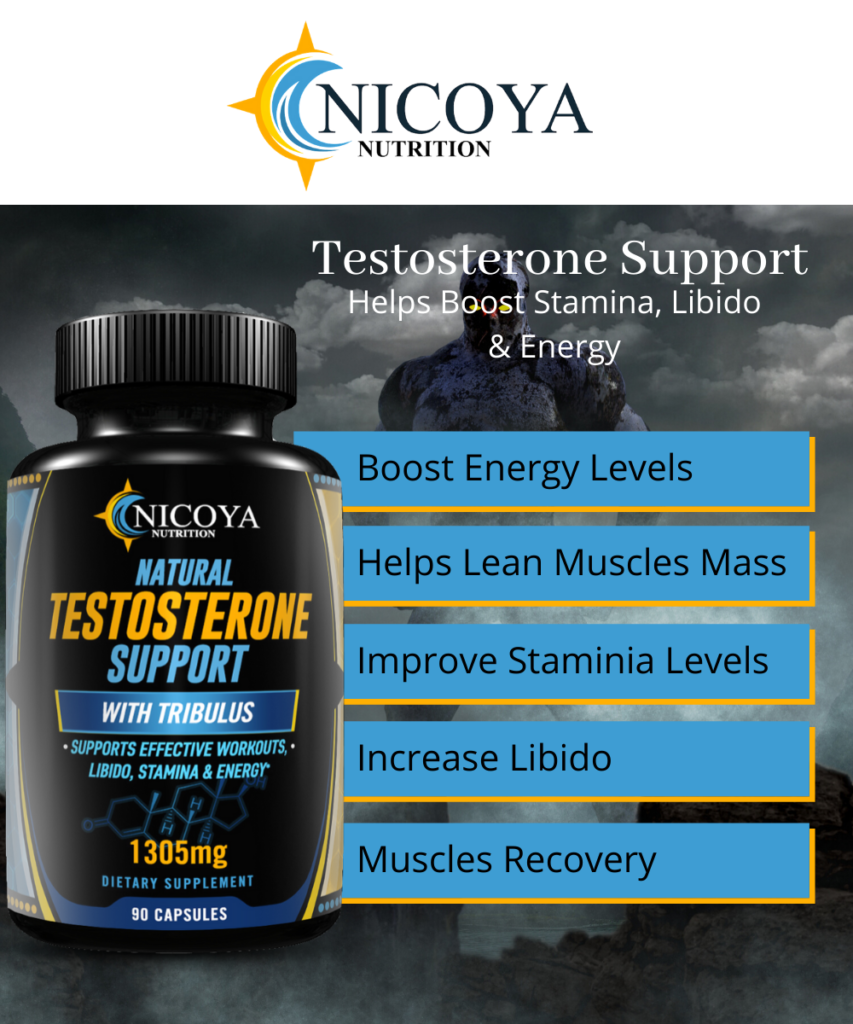 Natural Testosterone Booster Vitamin Supplement | Nicoya Nutrition